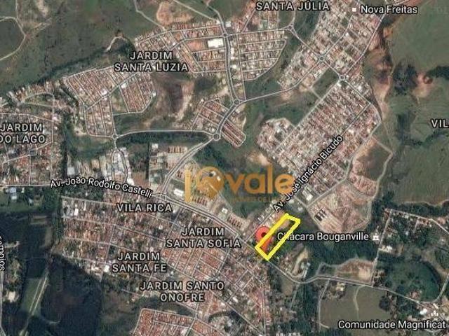 Área à venda, 10143 m² por R$ 395,00 o m² Putim São José dos Campos/SP