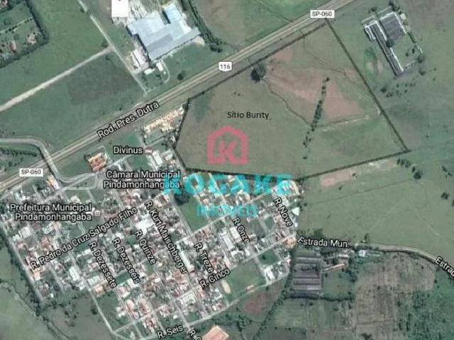 Área à venda, 227100 m² por R$ 13.800.000,00 Jardim Regina Pindamonhangaba/SP