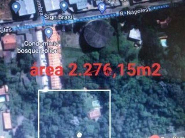 Área à venda, 2276 m² por R$ 500.000,00 Jardim Colibri Cotia/SP