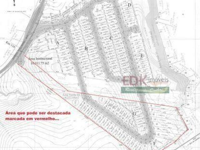 Área à venda, 242847 m² por R$ 72.854.100,00 Jardim Campo Grande Caçapava/SP