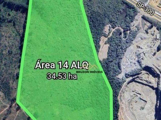 ÁREA À VENDA 338.800m² 14 Alqueires Paulista R$ 11.858.000,00 PINHAL CABREÚVA/SP