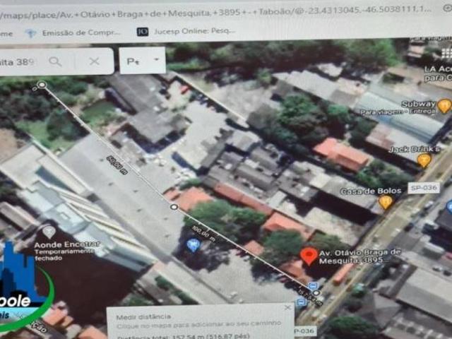 Área à venda, 3423 m² por R$ 9.500.000,00 Jardim São Geraldo Guarulhos/SP