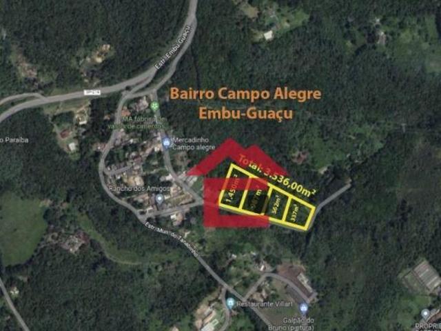 Área à venda, 3536 m² por R$ 150.000,00 Centro Embu Guaçu/SP