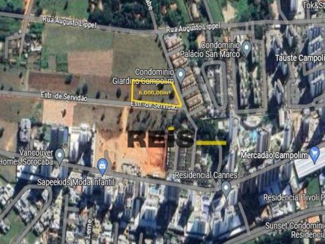 Área à venda, 6000 m² por R$ 12.500.000,00 Parque Campolim Sorocaba/SP