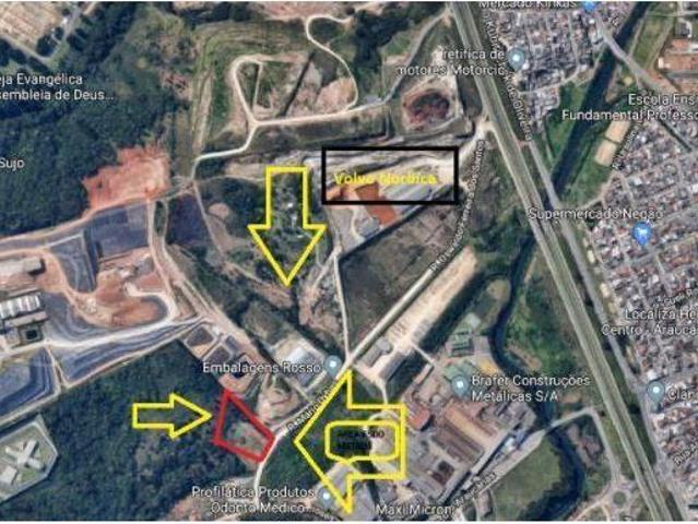 Área à venda, 6500 m² Cidade Industrial Curitiba/PR