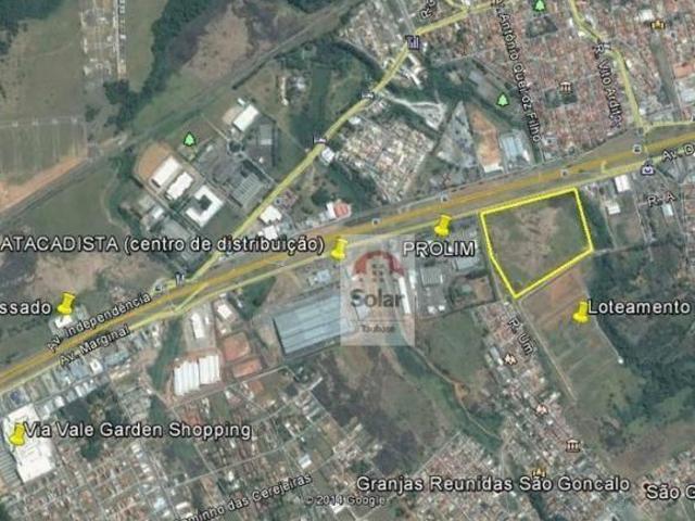 Área à venda, 78000 m² por R$ 97.500.000,00 Jardim Independência Taubaté/SP