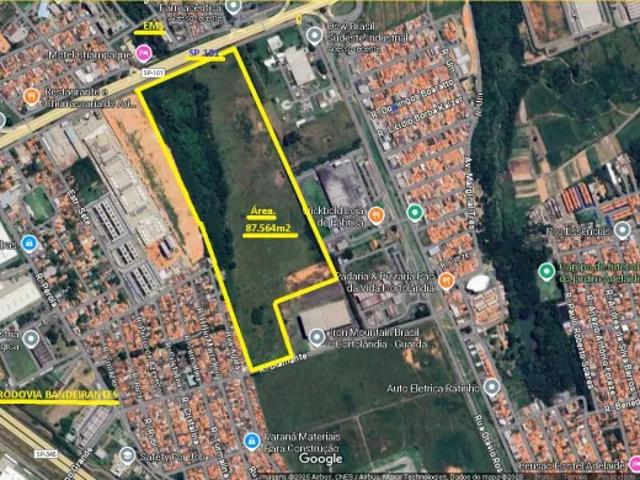 Área à venda, 87564 m² por R$ 30.647.400,00 Chácaras Assay Hortolândia/SP