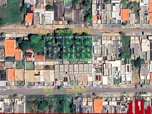 Área a venda com 05 lotes no Jardim Serrano em Caldas Novas GO