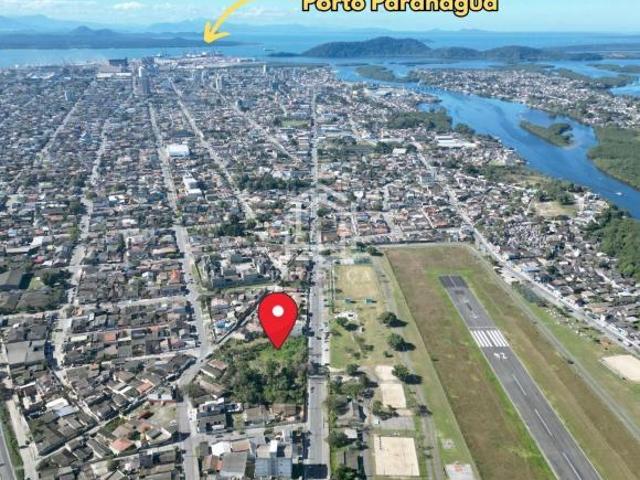 Área à venda Av. Bento Munhoz da Rocha Neto, 1.629m² por R$ 2.900.000 Aeroporto Paranaguá/PR