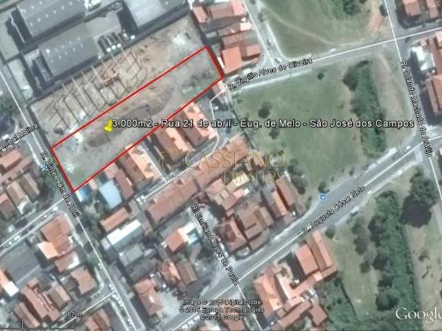 Área à venda de 3.000m² | Eugênio de Mello São José dos Campos |