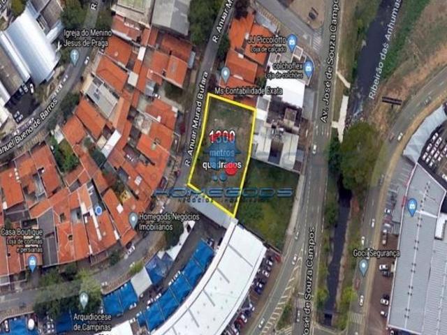 Área à venda em Campinas, Cambuí, com 1300 m²
