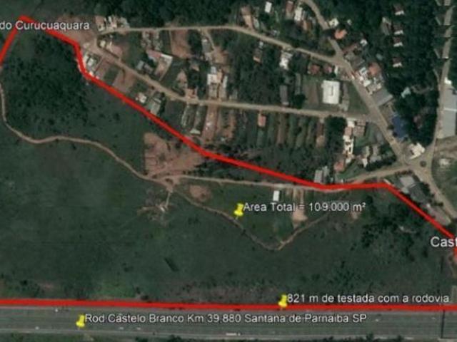 Área à venda em Santana de Parnaíba, Recanto Maravilha III, Área Rodovia Castelo