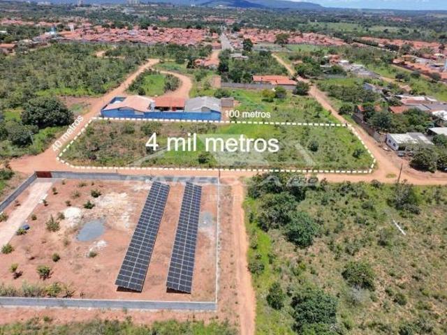 Aréa com 4.000 m² á venda Setor Lagoa Quente