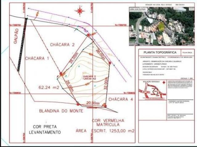 ÁREA COM 1.253 METROS EM BARUERI JARDIM FLÓRIDA