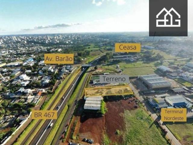 Área Comercial à venda, próximo ao Ceasa, 4412 m² por R$ Brasmadeira Cascavel/PR