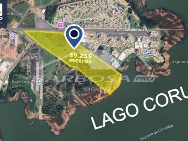 Área Comercial com acesso ao Lago Corumbá para venda em Caldas Novas