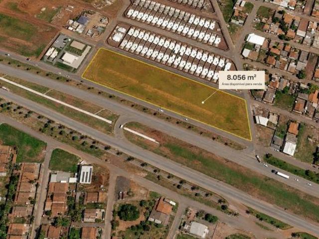 Área comercial de 8.056 m² na GO 070, em Goianira, com frente ampla e alto poten
