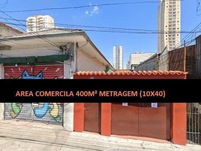 Área de Terreno à venda no Tatuapé com 400m² 3 lotes