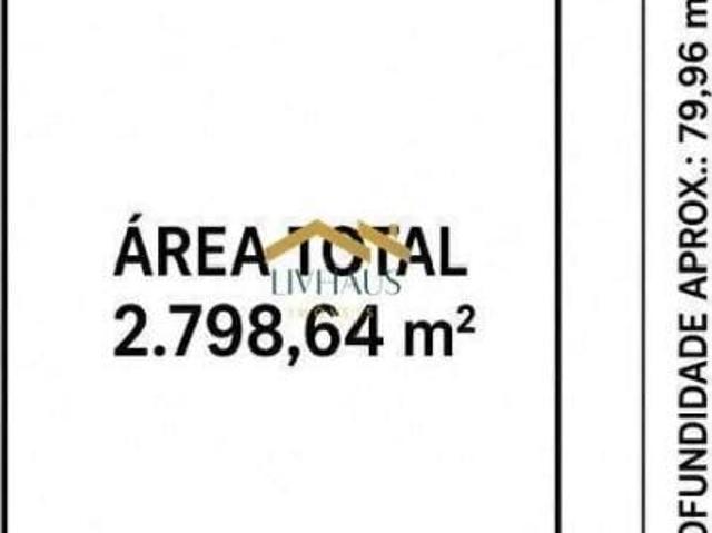 Área de 2.800m² à venda, na zona norte, Sorocaba SP