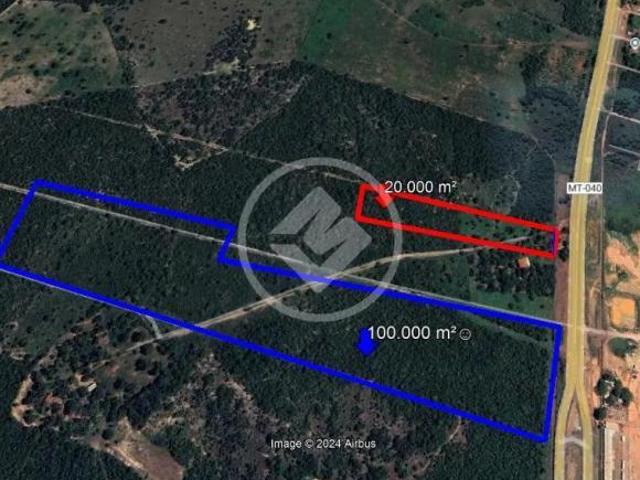 Área disponível para venda em frente ao Novo Hospital Júlio Muller 120.000 m² Valor: R$ 10.800.0