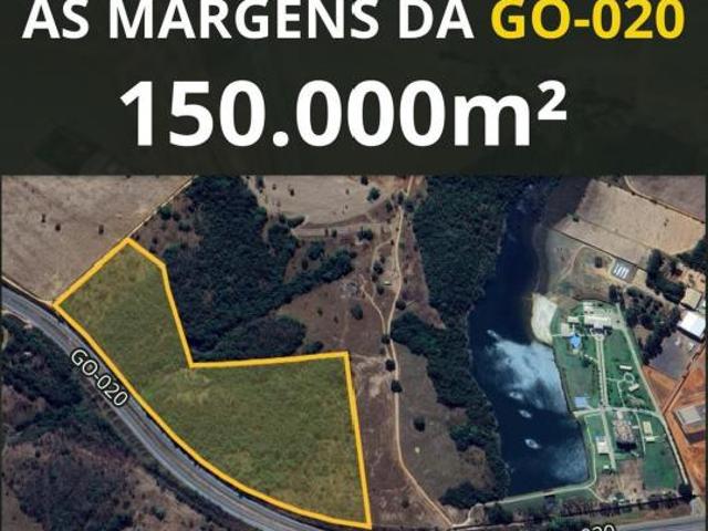ÁREA EXCLUSIVA NA GO 020 Área / Terreno à Venda, 150000.00 por R$ 20000000.00 no setor Zona rural VN