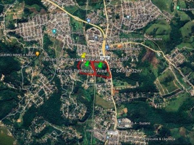 Área em Palmeiras de São Paulo, Suzano/SP de 0m² à venda por R$ 25.500.000,00