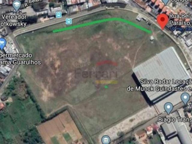 ÁREA INDUSTRIAL AO LADO DO AEROPORTO DE GUARULHOS EM CUMBICA ! PERMUTA!