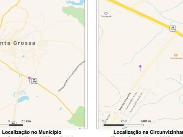Área Industrial para Venda em Ponta Grossa, Cará Cará