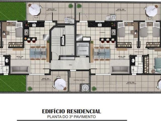 Área Privativa à venda, 3 quartos, 1 suíte, 2 vagas, União Belo Horizonte/MG