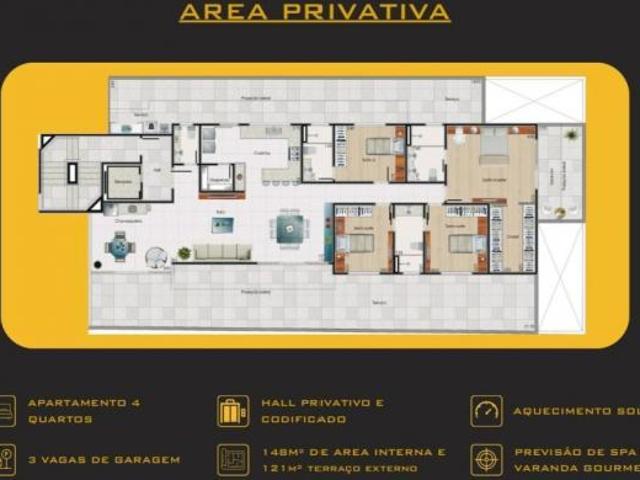 Área Privativa / Garden com 4 quartos à venda em Belo Horizonte, no bairro Jaraguá