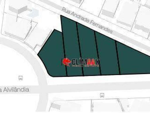 Área residencial em Vila Madalena com 2.800 m² Zona Oeste SP
