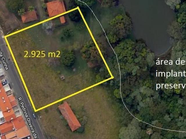 Área Residencial/Comercial 2925m2 Plana Proximo a Lago,Área de Preservação,Bom p/Construir Prédio Re