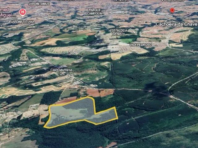 Área total Votorantim. 500.200m² Valor de Mercado R$ 32.500.000 / R$ 65,00 o M²
