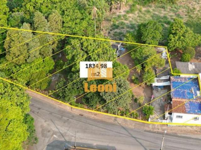 Área urbana com 1835 m2 + casa antiga pronta para construir sua chácara