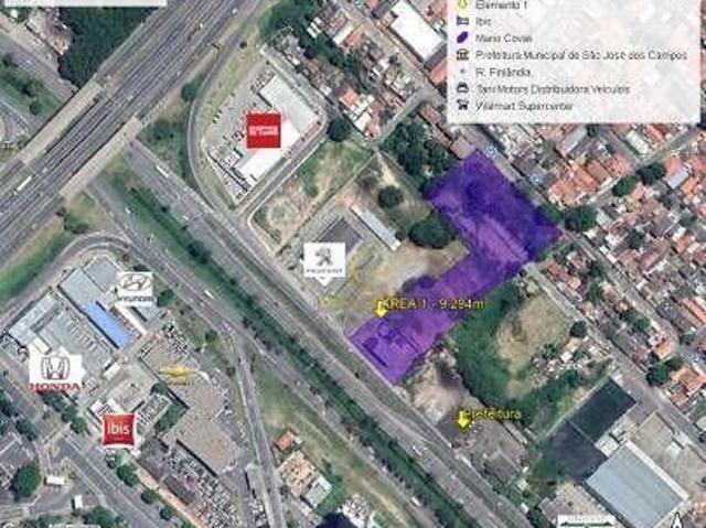 Área, 9293 m² venda por R$ 30.000.000 ou aluguel por R$ 53.787/mês Jardim Aeroporto São José d