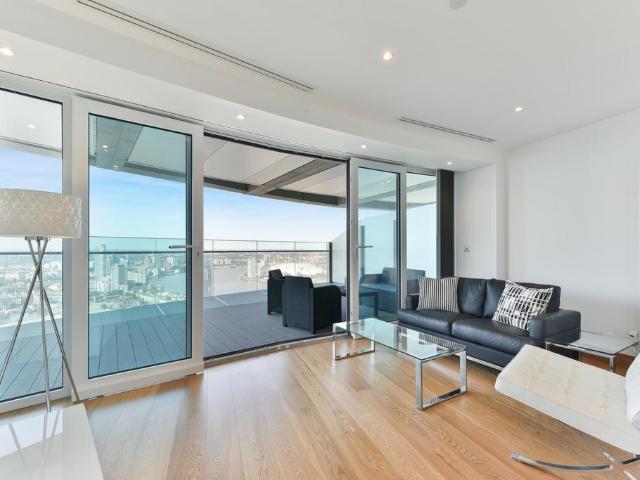Arena Tower, Crossharbour Plaza. 1 bed apartment to rent £2,999 pcm £692 pw