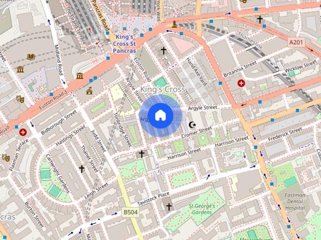 Argyle Walk, London, WC1H