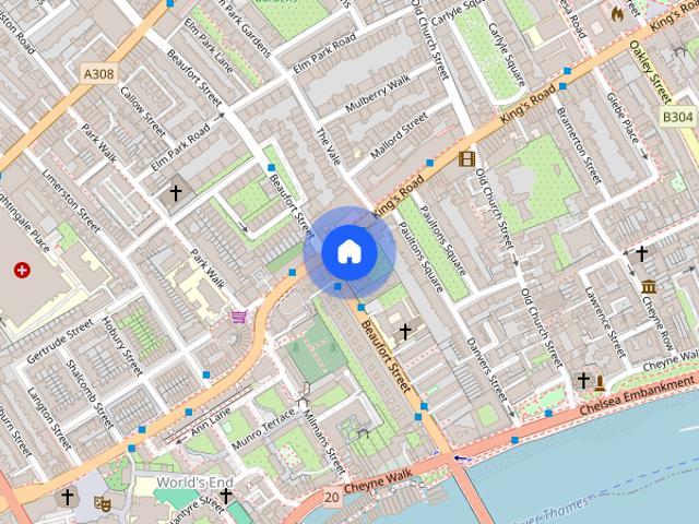 Argyll Mansions, 303 323 Kings Road, London, SW3