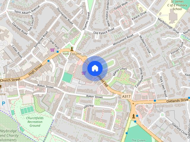 Arlington Lodge, Monument Hill, Weybridge, KT13
