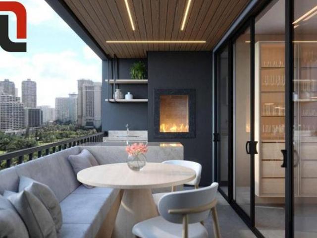 Arte Vert Apto 114m² 3 suítes, sacada gourmet e 3 vagas no Água Verde