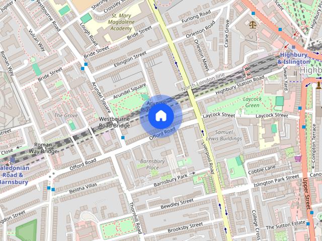 Arundel Place, Islington, London, N1