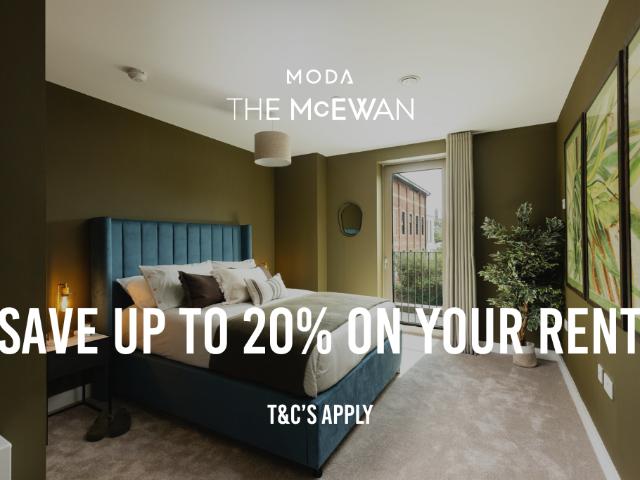 at The McEwan, Flat 68, 3 McEwan Walk. 3 bed apartment to rent £2,520 pcm £582 pw