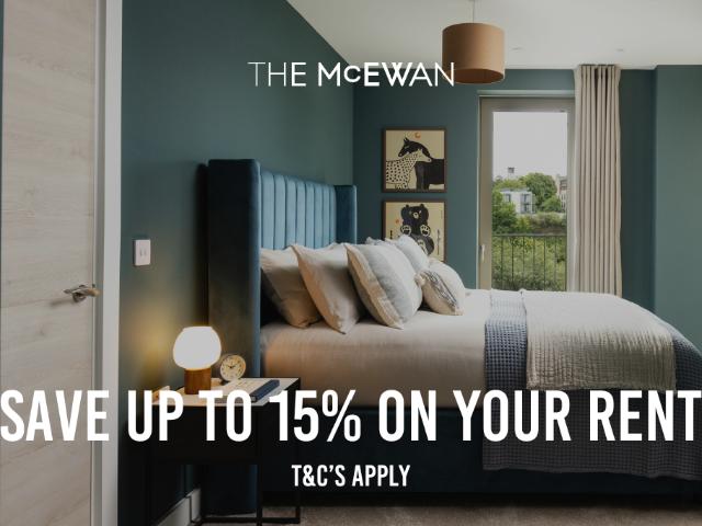 at The McEwan, Flat 73, 2 Drysdale. 2 bed apartment to rent £2,205 pcm £509 pw