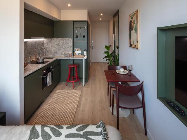 at Folk at The Palm House, 55 57. Studio to rent £1,396 pcm £322 pw