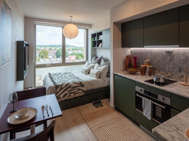 at Folk at The Palm House, 55 57. Studio to rent £1,437 pcm £332 pw