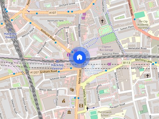 Atkins Square, Hackney Central