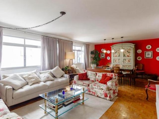 Excelente apartamento para venda em Jardim Paulista com 4 quartos, sendo 2 suítes, 158m²