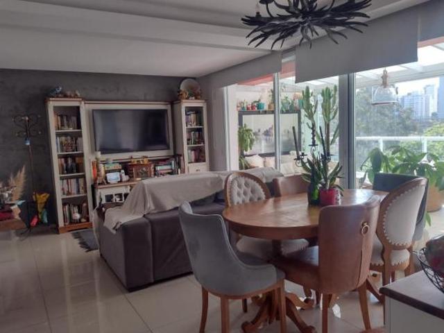 Elegante apartamento garden para venda em Campo Belo com 2 quartos, sendo 2 suítes, 99m² elietetuf
