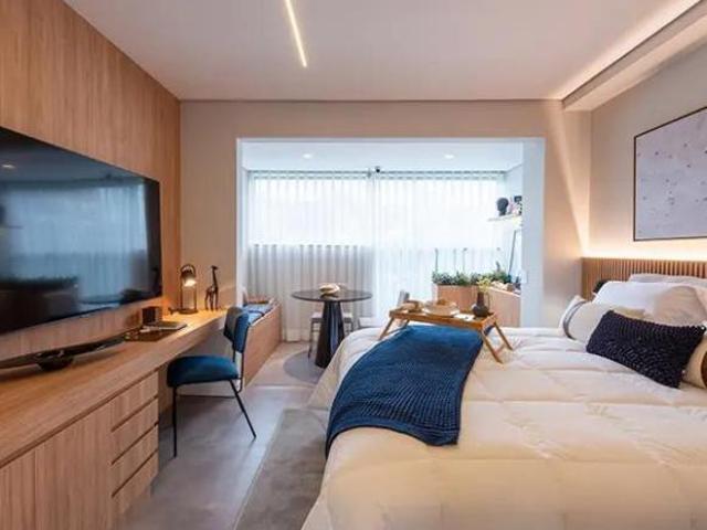 Imperdível apartamento para venda em Vila Clementino com 1 quarto, sendo 1 suíte, 46m² mirtes mura