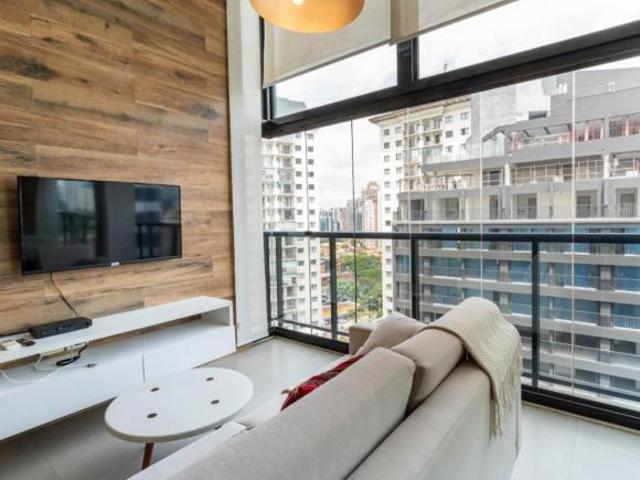 Funcional apartamento para venda em Vila Olímpia com 1 quarto, sendo 1 suíte, 62m²